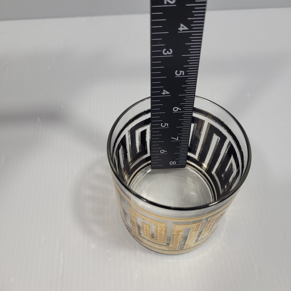 MCM Hollywood Regency Culver Greek Key Barware Cocktail Pitcher |22K ...