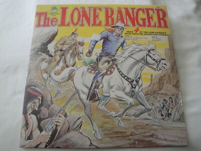 LONE RANGER Vinyl Lp Hear 4 OF THE EXCITING ADVENTURES PETER PAN 8213 ...