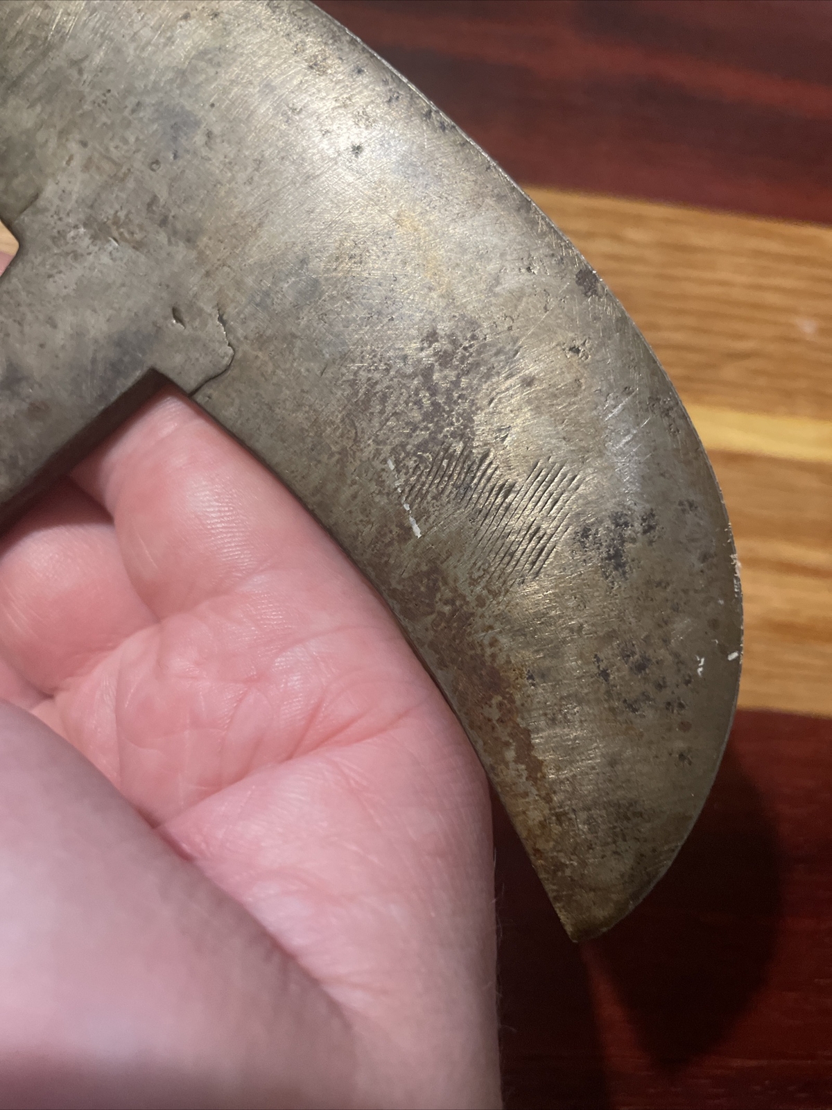 Antique 1800’s Alaska Ulu Knife Whale Blubber Flensing Indian Native ...