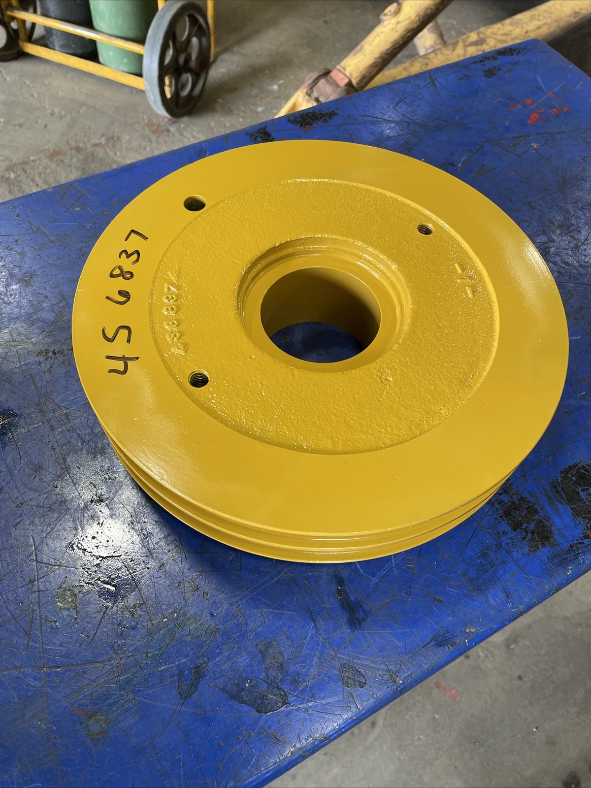 Caterpillar 4S6837 Crankshaft Pulley D7E D339 | eBay