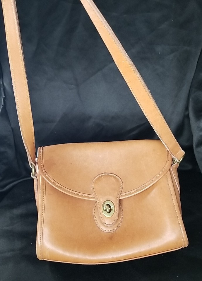 Vintage Coach Leather Devon Shoulder Bag Crossbody Brown No. 1363-334 ...