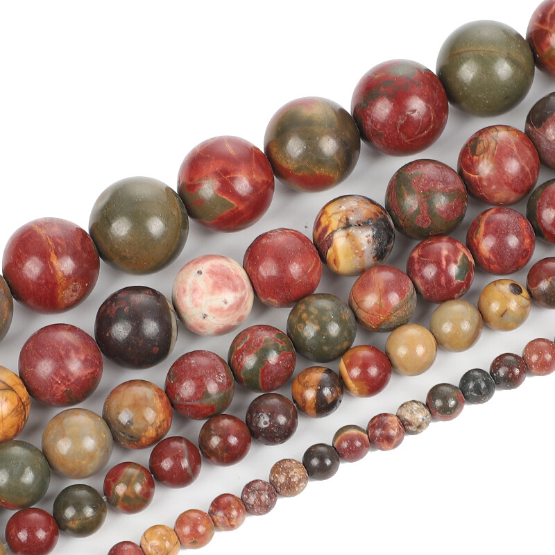 Rose Red Stripe Agates Tourmaline Tiger Eye Natural Stone Beads Jewelry ...