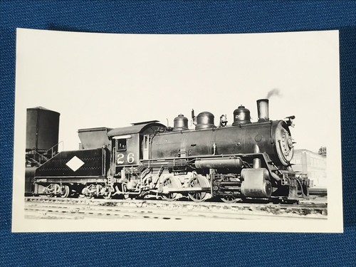 Kansas City Terminal Railway Railroad Engine Locomotive No. 26 Antique ...