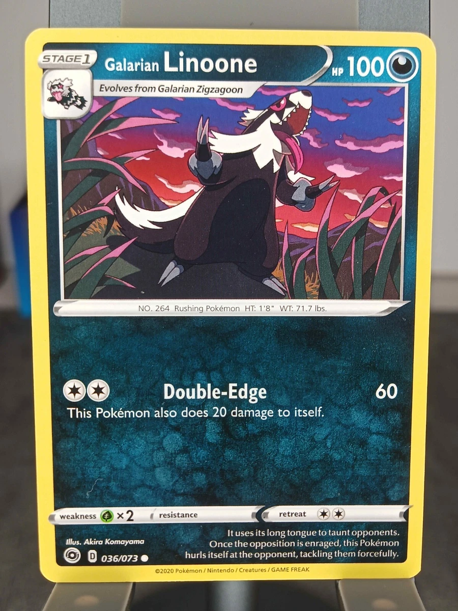 Pokemon Linoone Card