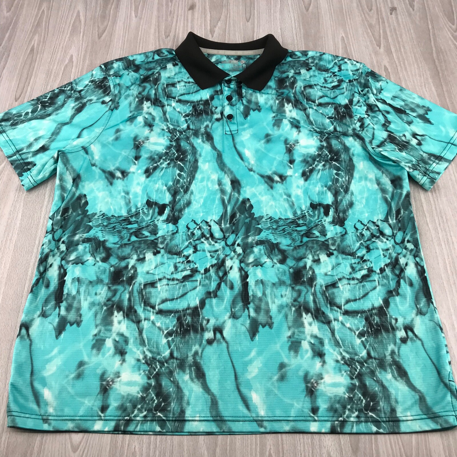 Reel Legends Performance Free line Men’s Vented polo … - Gem