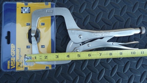IRWIN VISE GRIP 11R Locking Welding C-Clamp Pliars | eBay