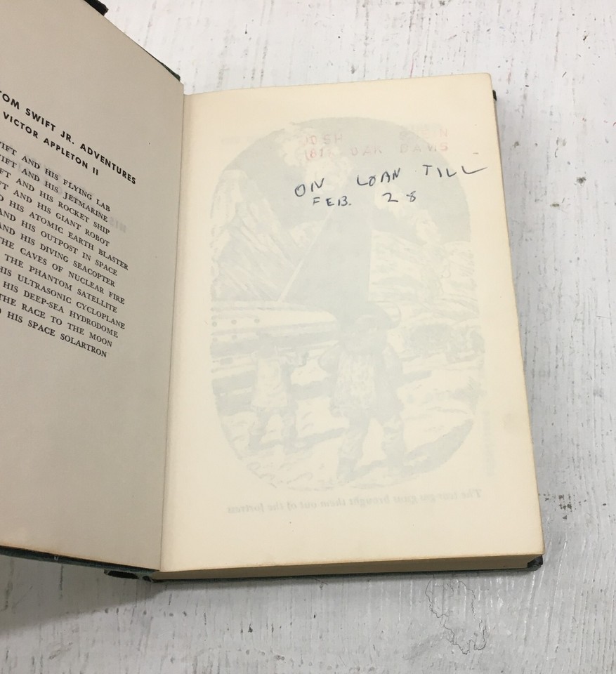 Lof of 9 Different Tom Swift Jr. Adventures Victor Appleton II Books ...