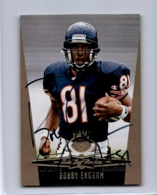 BOBBY ENGRAM 1996 GOLD LEAF ROOKIE HARD SIGNED AUTOGRAPH - CHICAGO ...