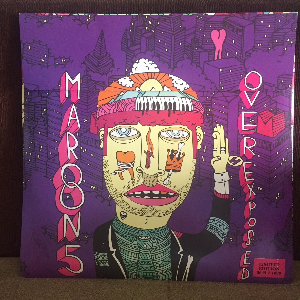 Maroon 5 Overexposed Artwork