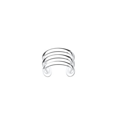 Triple Line Ear Cuff - 925 Sterling Silver | eBay