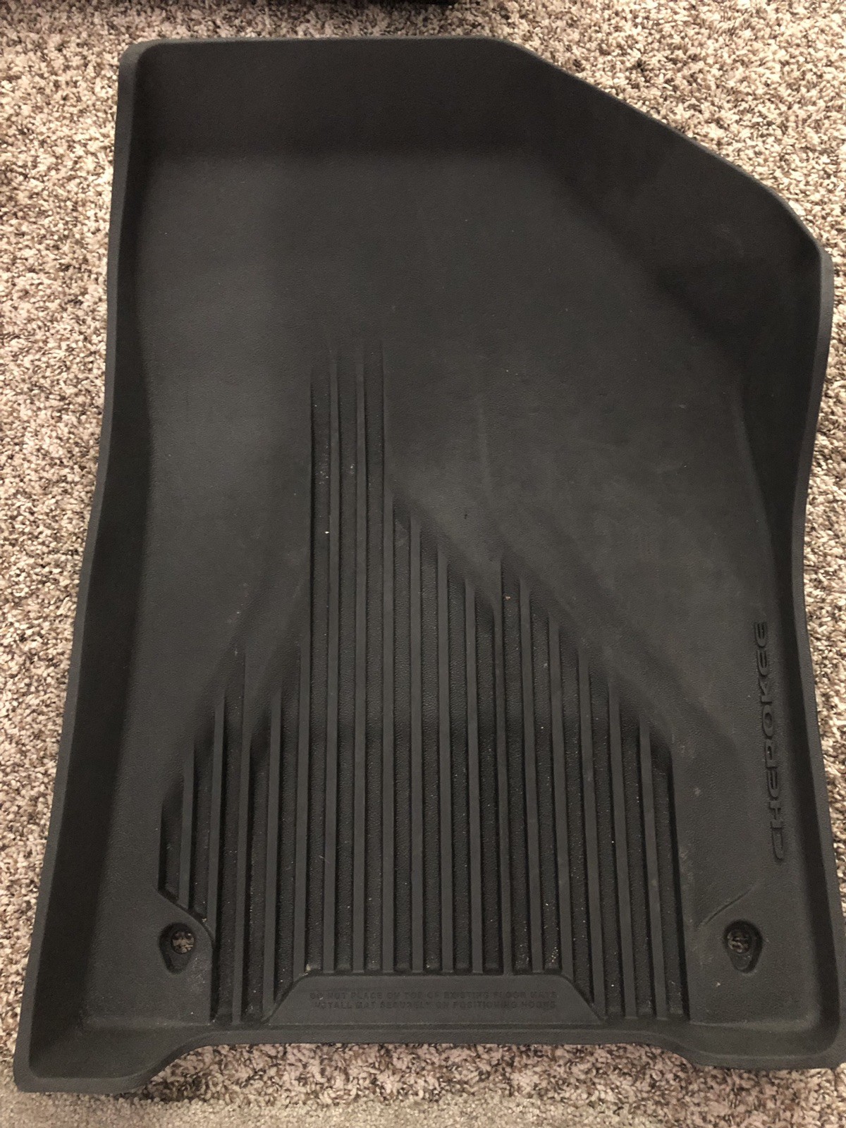 Car Floor Mats for All Weather Rubber 3pc Set Tactical Fit Heavy Duty ...