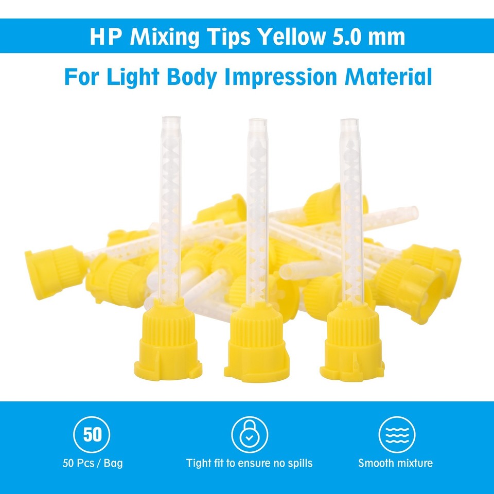 Dental Mixing Tips for Impression Material, C&B, Cements 50/Pack | eBay