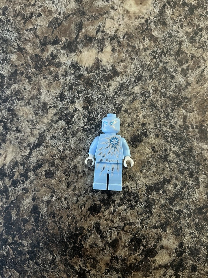 LEGO Ninjago Rare Zane NRG Minifigure with spinner (NO MASK) | eBay