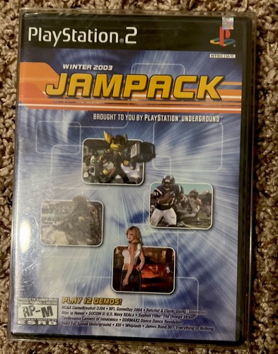 NEW SONY PLAYSTATION 2 PS2 12 DEMO GAME - JAMPACK WINTER 2003 - FACTORY ...