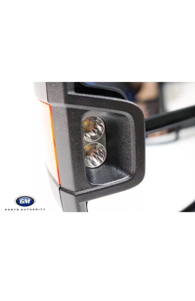 2014-2018 Silverado Sierra Camper Trailer Tow Mirrors 23372181 Chrome ...