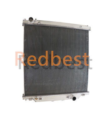 2 Row Alu Radiator For 2003-2007 Ford F-250 F-350 F-450 Super Duty 6.0L ...