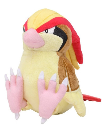 Pokemon Center Original Fit Plush Doll - Pidgeot - Kanto #018 - US ...