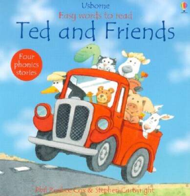 Ted and Friends (Usborne Easy Words to Read) - Paperback - GOOD ...
