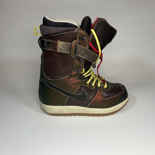 Nike Zoom Force 1 ZF1 Snowboard Boots Metallic Iridescent 334841-002 | eBay
