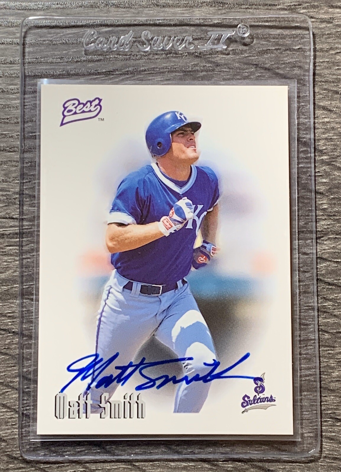 1996 Best Baseball MATT SMITH Autograph/Auto SPRINGFIELD SULTANS ⚾ Free ...