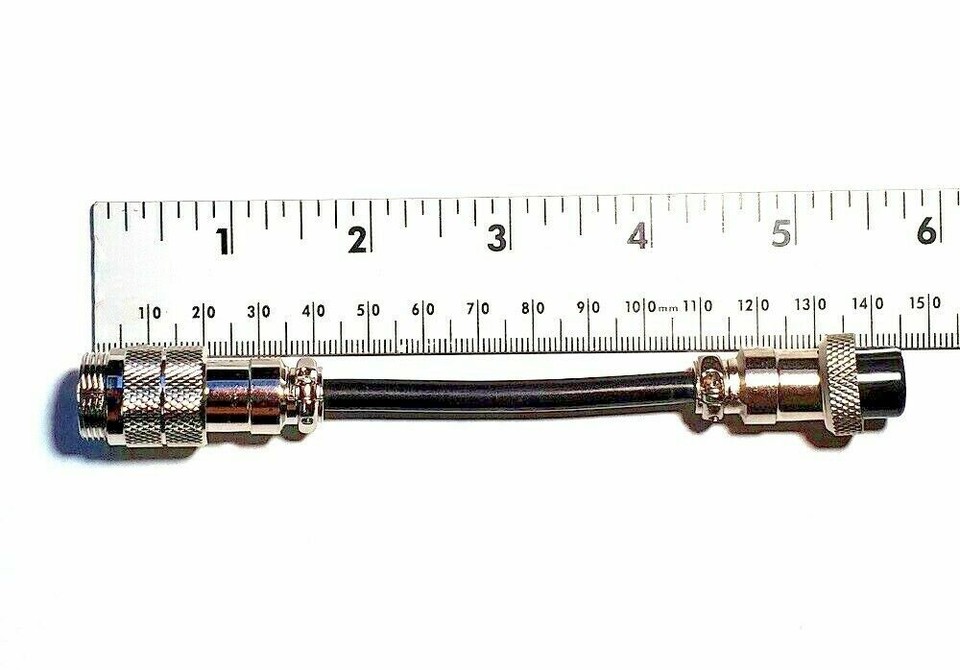 8-Pin YAESU MICROPHONE to 4-Pin YAESU (incl. FT-101) Radio Adapter HS ...