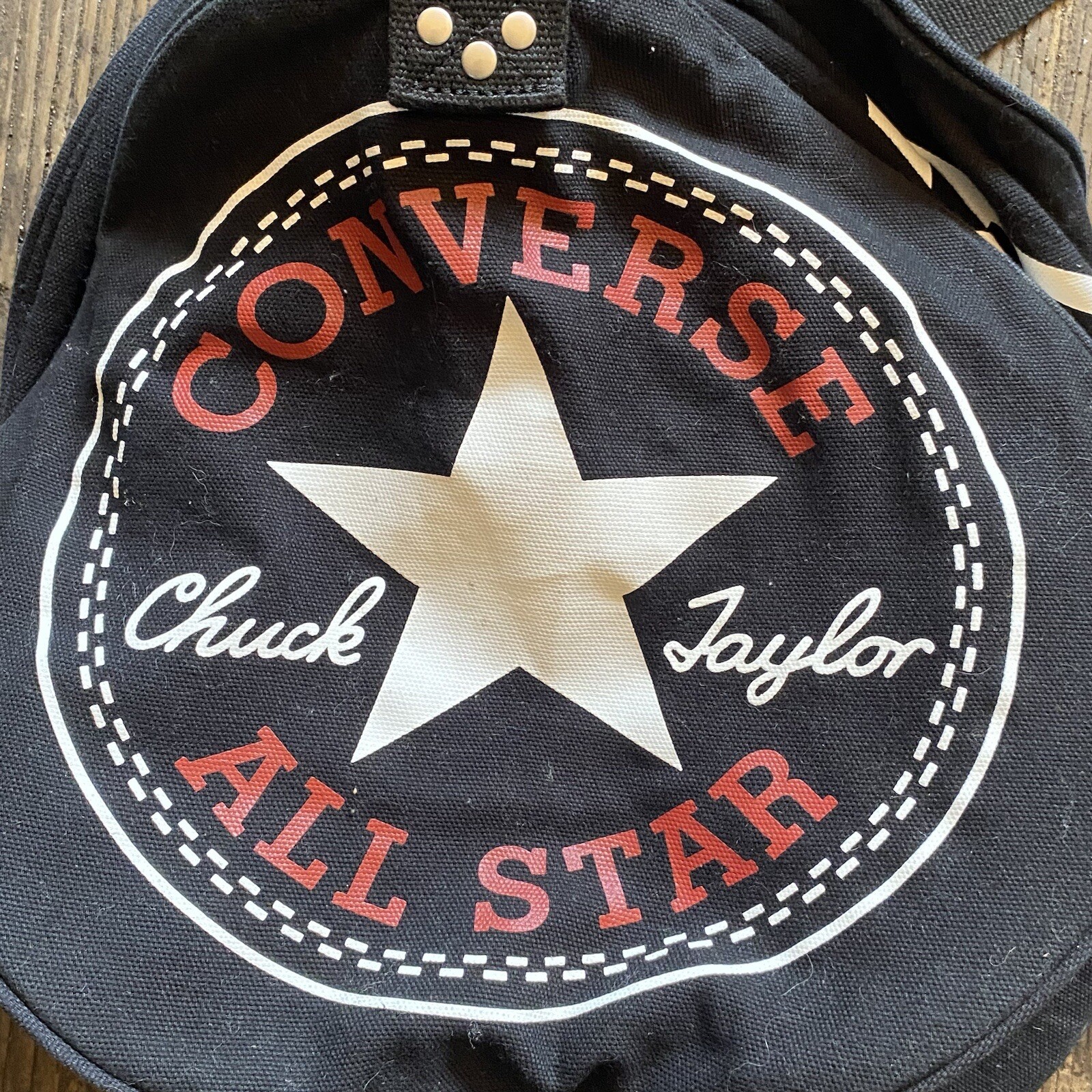 Converse All Star Chuck Taylor Black White Script Top… - Gem