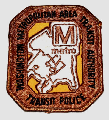 WASHINGTON DC METROPOLITAN AREA Sheriff Police Patch 4” USED | eBay