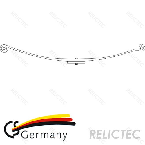 Rear Suspension Leaf Spring Pack for Iveco:DAILY VI 5801526306 | eBay UK