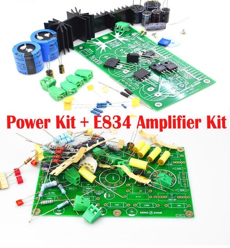 NEW E834 RIAA MM Recorder Stage Amplifier Kit Base + Companion Power ...