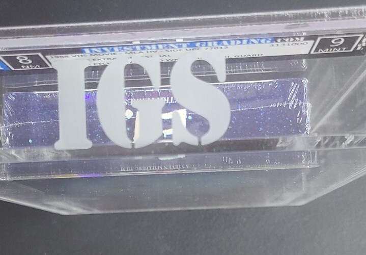 ET VHS TAPE 1982 GREEN SEALED GRADED. * IGS - 8 NM, 9 MINT, Original ...