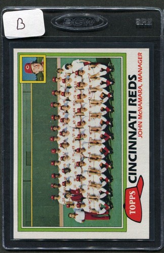 1981 Topps Reds Team Checklist #677 Nm/mt (B) | eBay