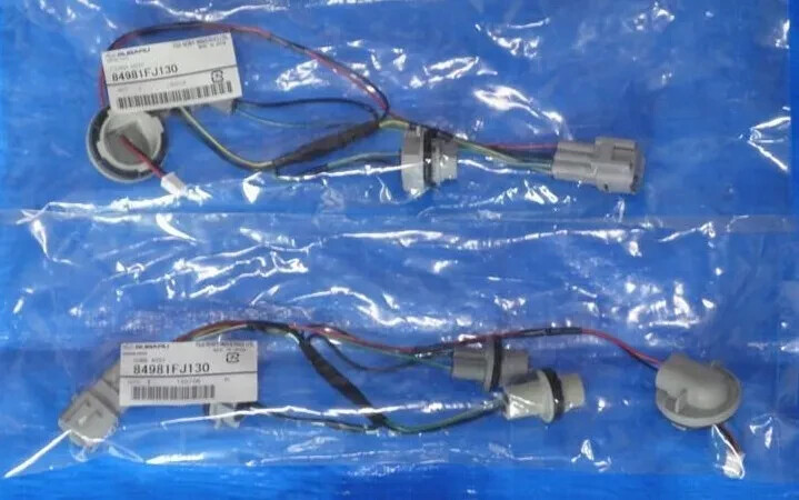 Subaru GENUINE Impreza Tail Light Harness Rear Combination Lamp Socket ...