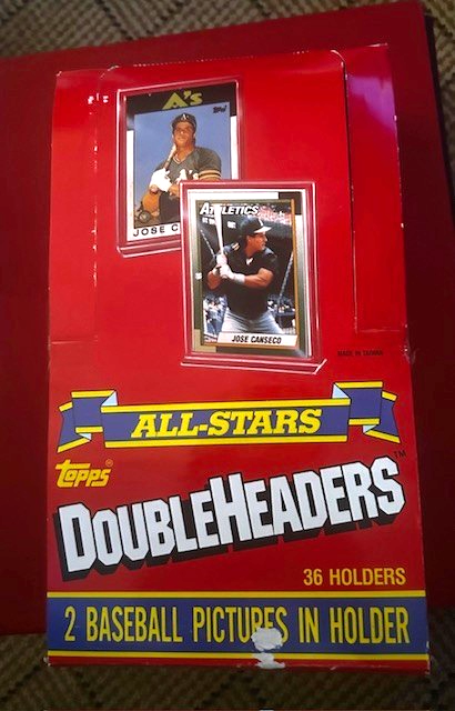 Topps 1990's ALL-STAR DOUBLEHEADERS - 36 SEALED Packs 36 Holders ...
