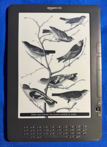 Amazon Kindle DX 9.7in E-Reader D00801 NEW Battery Tested and Working ...