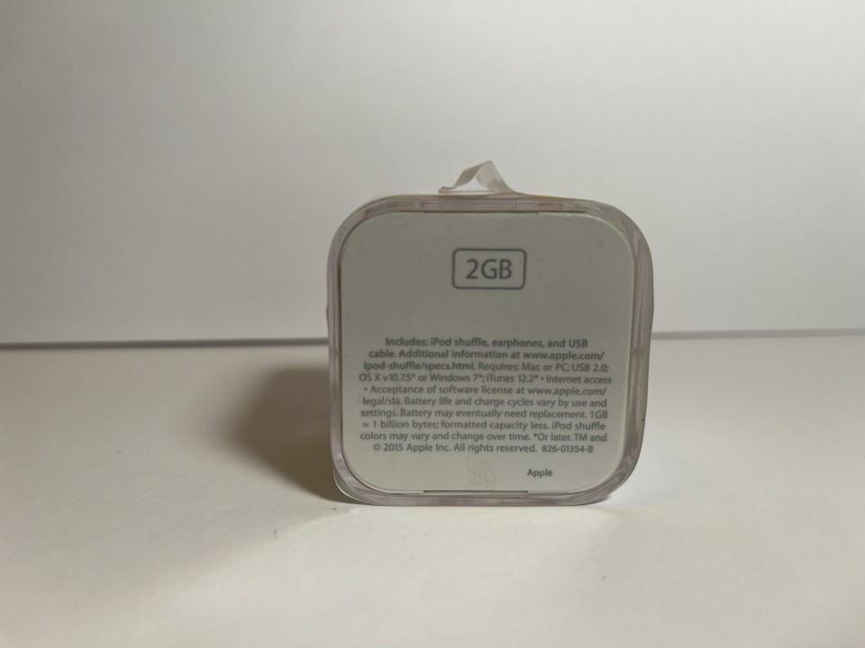 Apple iPod Shuffle 4th Generation 2GB Pink Factory Sealed A1373 PKM72LL ...