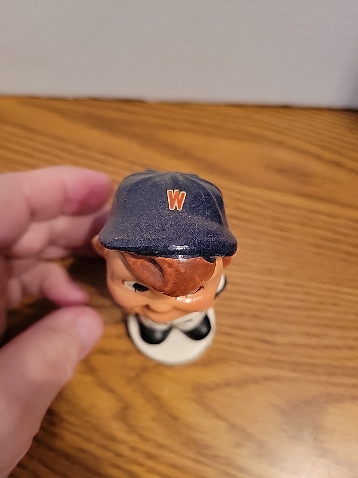 (VTG) 1960s Washington Senators Mini Bobble Head Nodder Doll Japan | eBay