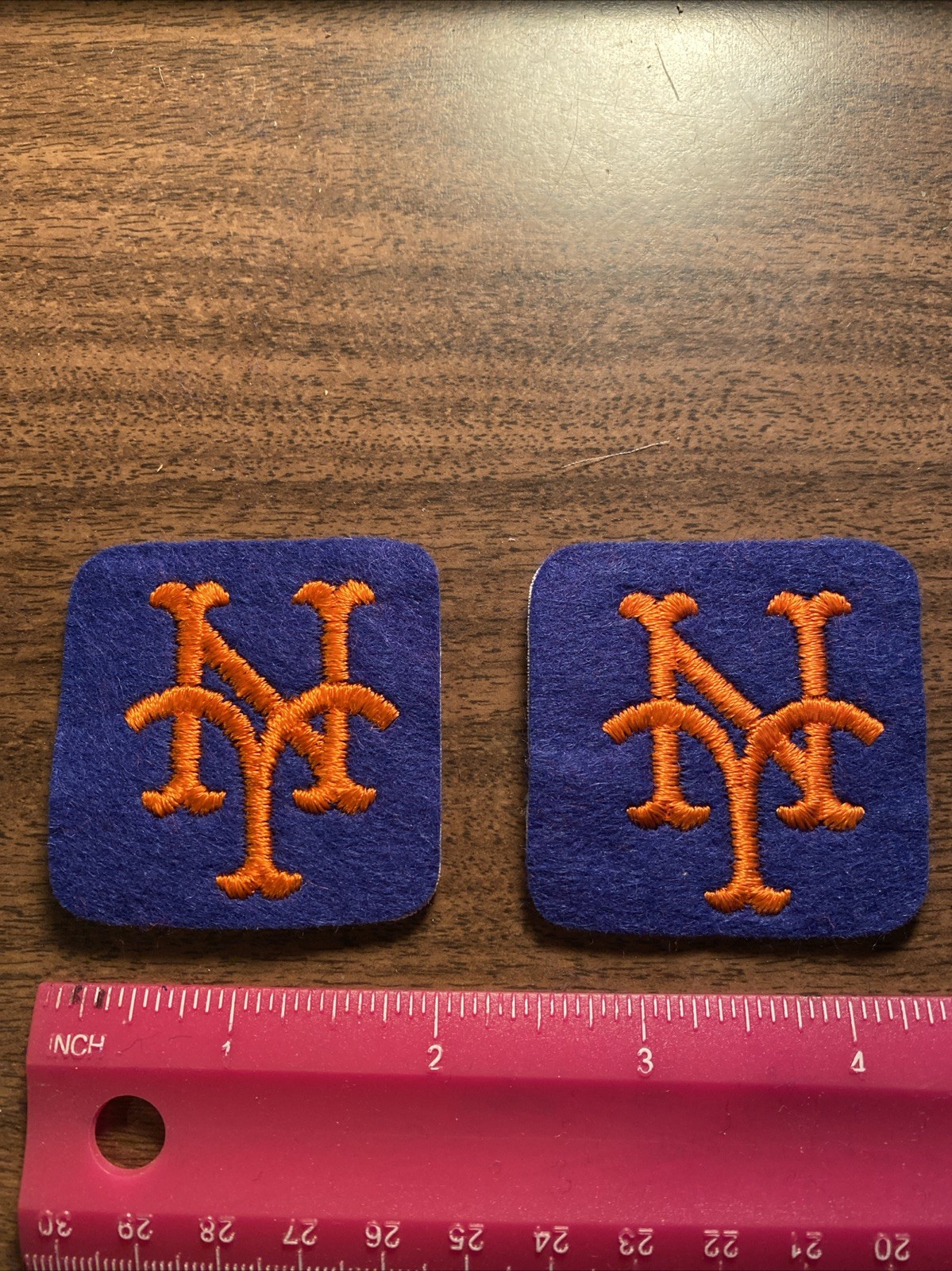 vintage New York Mets 2” embroidered cloth patches - lot of 2 | eBay