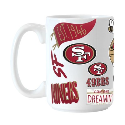 San Francisco 49ERS Logo Brand NFL 15oz Native Sublimated Mug | eBay