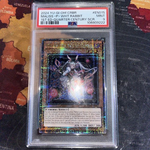 CRBR-EN015 Maliss P White Rabbit | Quarter Century Rare | 1st Ed PSA ...