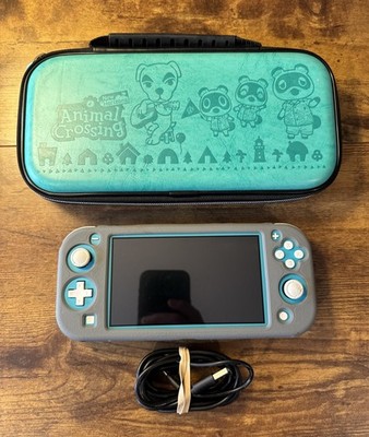 Nintendo Switch Lite Turquoise Teal 32GB Console Bundle W/ Animal ...