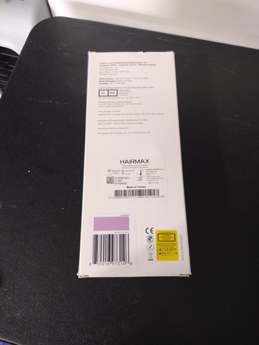 Hairmax Pro 12 Hair Growth Laser Light Comb in Box w/Power, Manual ...