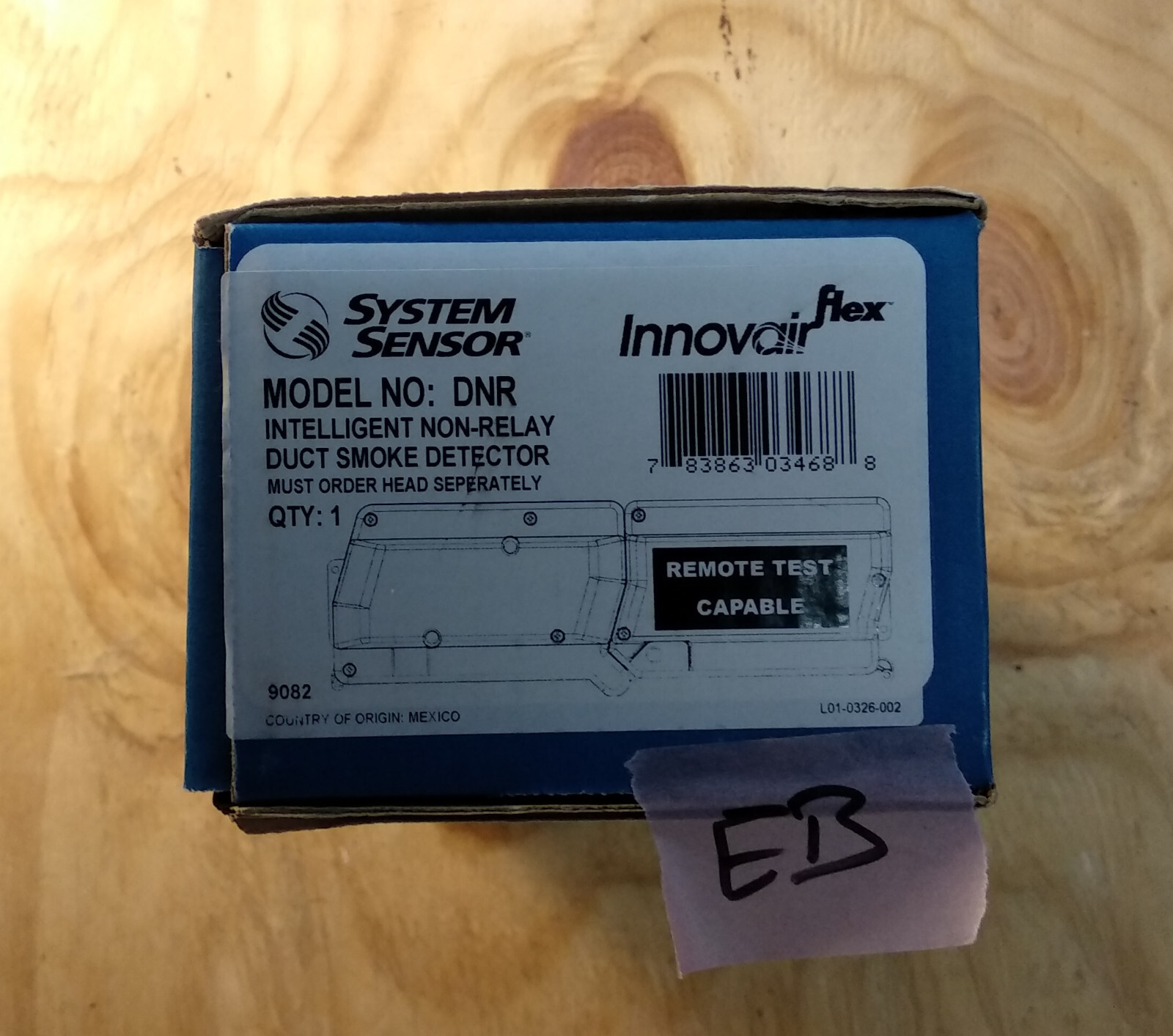 System Sensor Innovair DNR Intelligent Non Relay Duct Smoke Detector ...