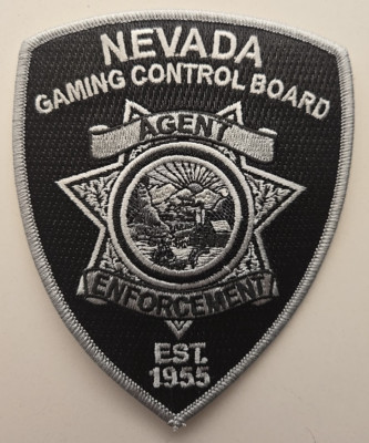 NEVADA STATE GAMING CONTROL BOARD Gambling Enforcement POLICE PATCH | eBay