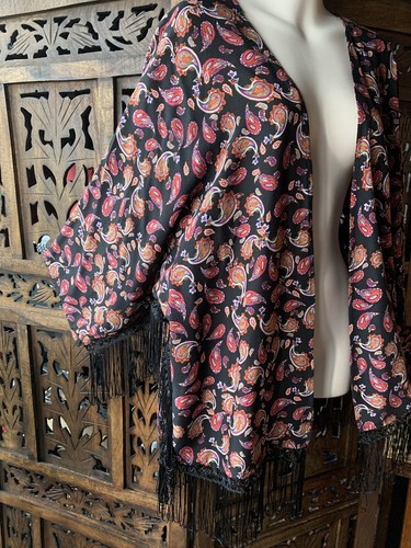 Ladies Fringed Gypsy Style Jacket.NEW. Bust 130 Cm.Pls Open Listing 4 ...