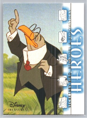 2003 Disney Treasures #245 - Heroes - Secretary Bird Bedknobs ...
