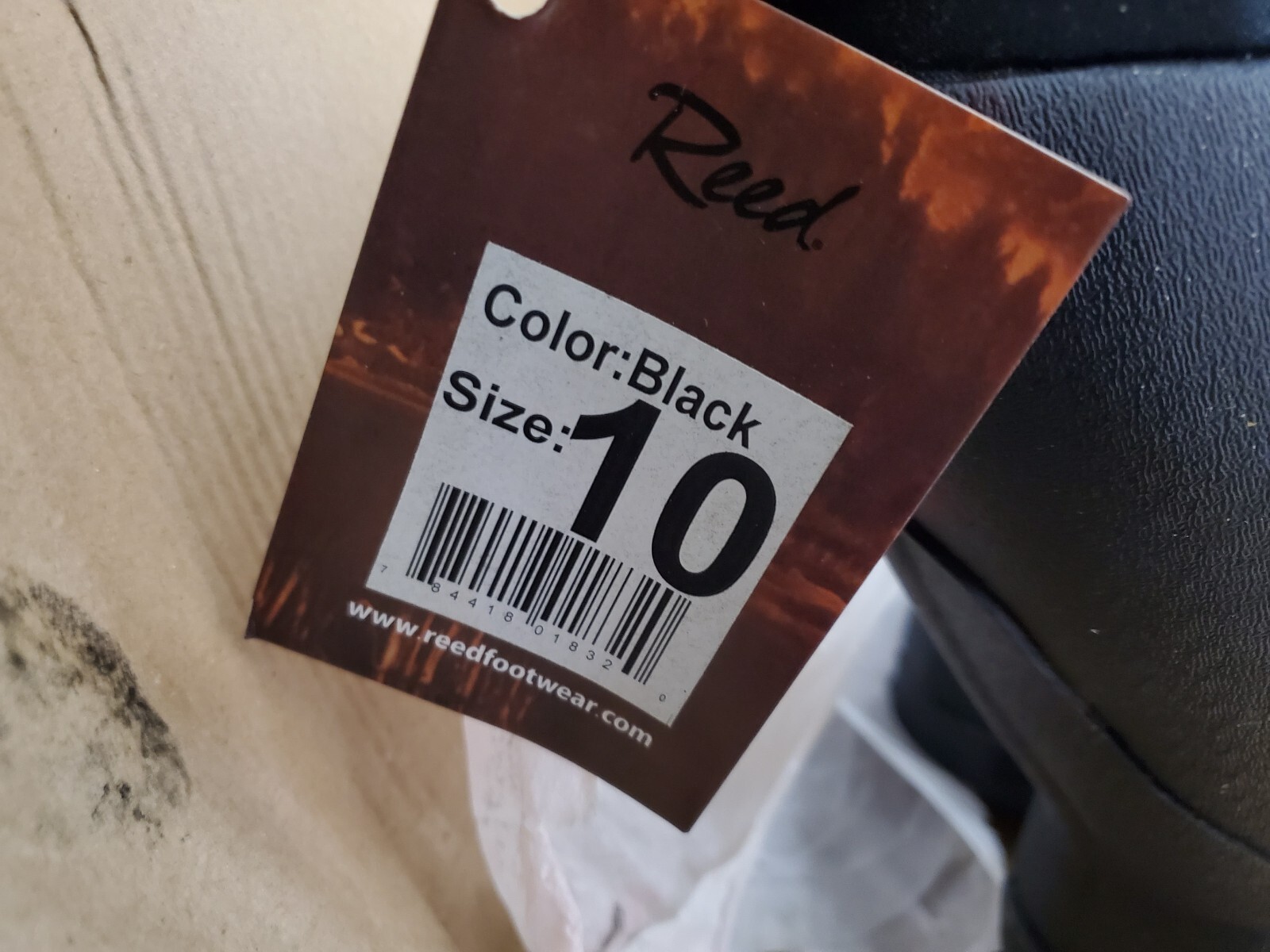 *NEW* REED Mens Glacier Black Neoprine Waterproof Boots Size 10 ...