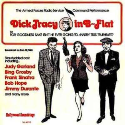 Dick Tracy In B-Flat w/ Artwork MUSIC AUDIO CD Hollywood Soundstage ...