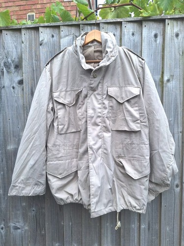 US ARMY BEIGE M65 BDU SMOCK - SMALL REGULAR | eBay