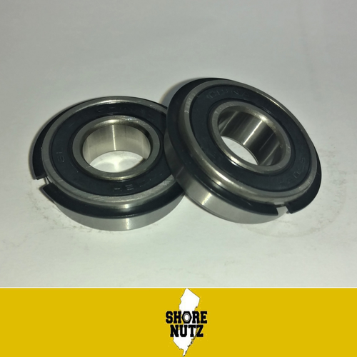 (2) 1641 2RSNR SNAP RING SEALED BALL BEARING 1 X 2 X 9/16 WIDE FREE ...