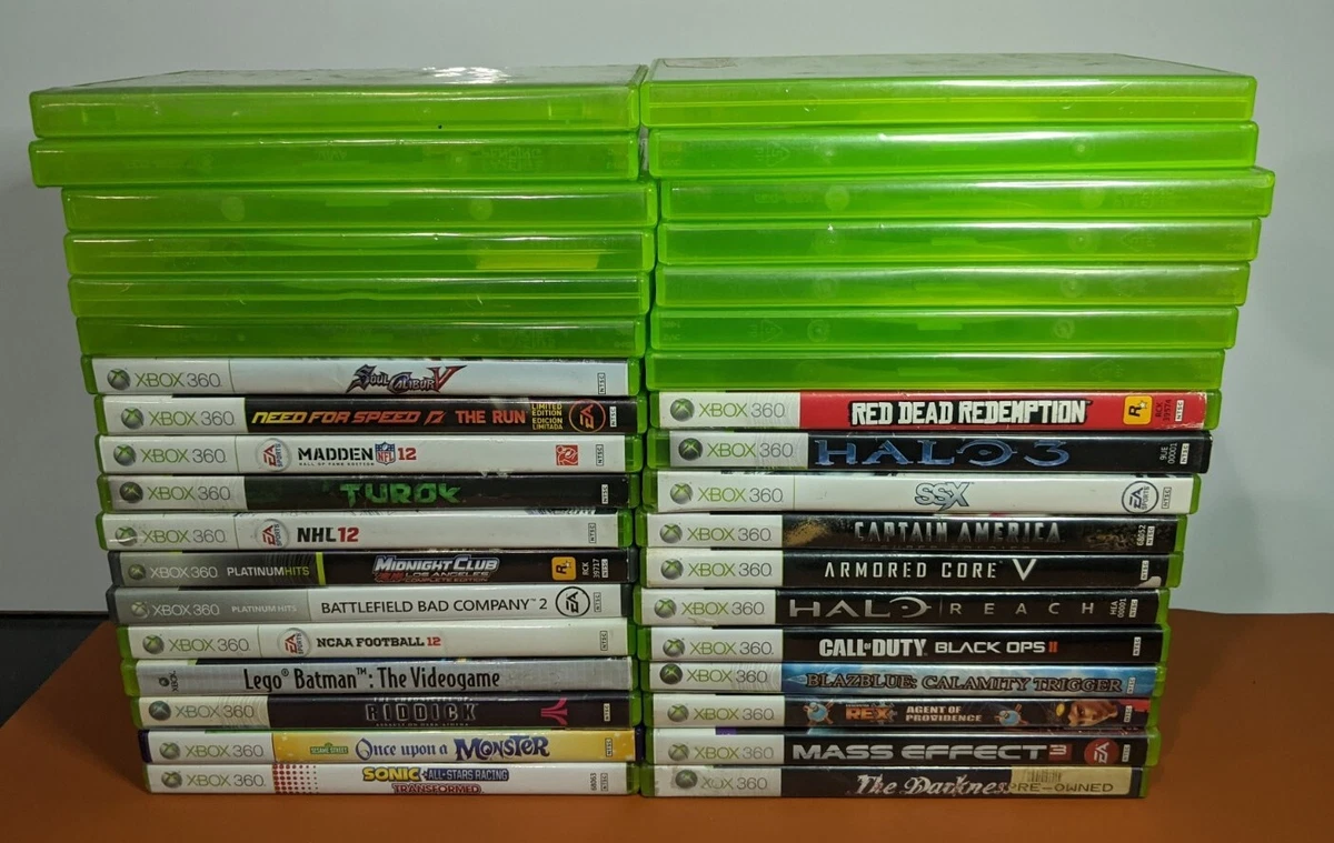 Xbox 360 Game Cover Blank